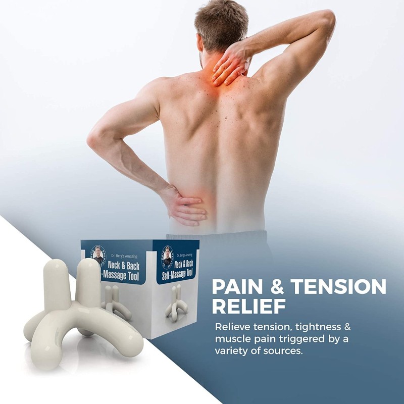 Dr. Berg’s Amazing Self-Massage Tool - Complete Package with a Step-by ...