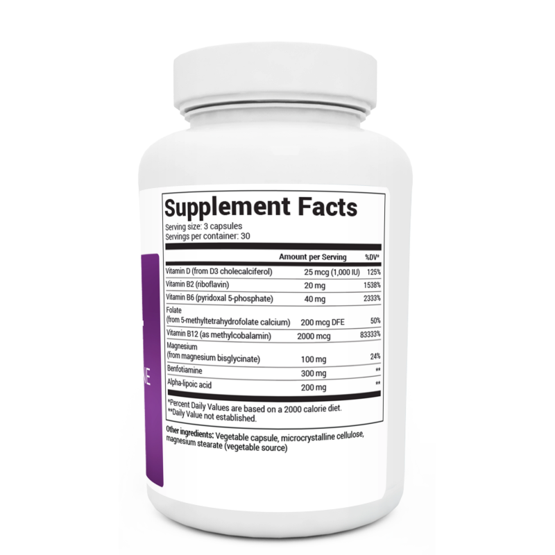 Nerve Support with Benfotiamine - 90 Capsules