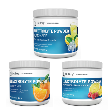 Electrolyte Powder Bundle with Potassium and Magnesium - 150 Servings