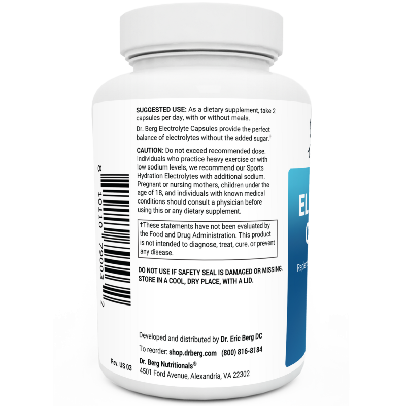 Electrolyte Capsules (160 caps)